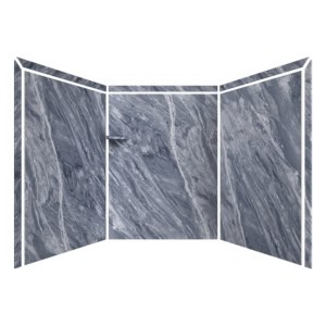 Adaptable 3-Wall Shower Kit | FlexStone