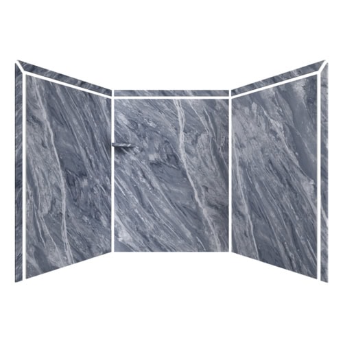 Adaptable 3-Wall Shower Kit | FlexStone