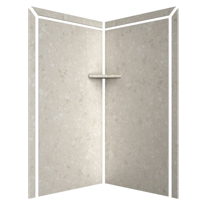 Splendor 2-Wall Shower Kit | FlexStone