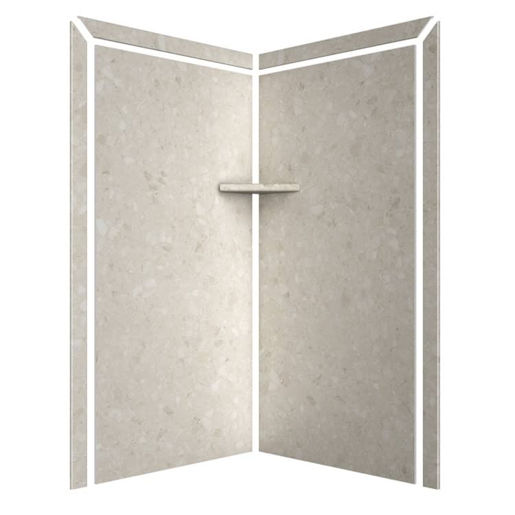 Splendor 2-Wall Shower Kit | FlexStone