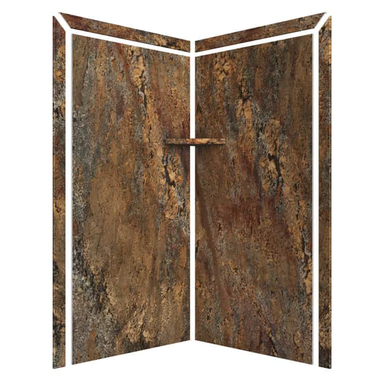 Splendor 2-Wall Shower Kit | FlexStone