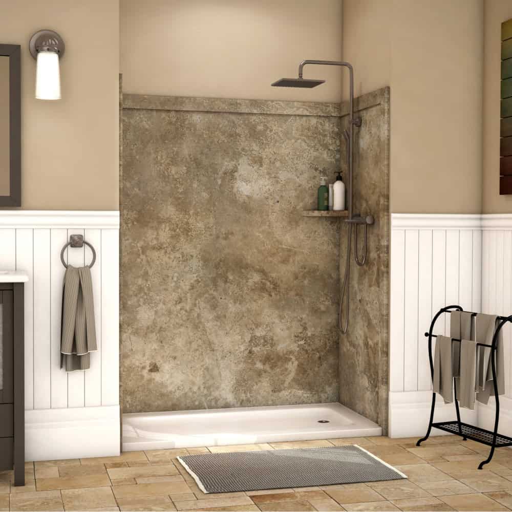 Stone-Like Shower Walls | FlexStone