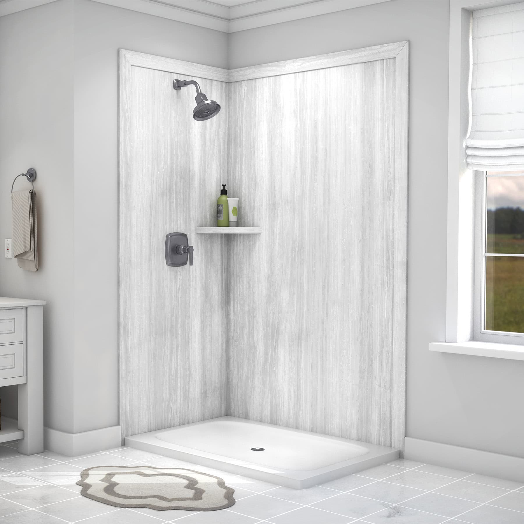 Stone-Like Shower Walls | FlexStone