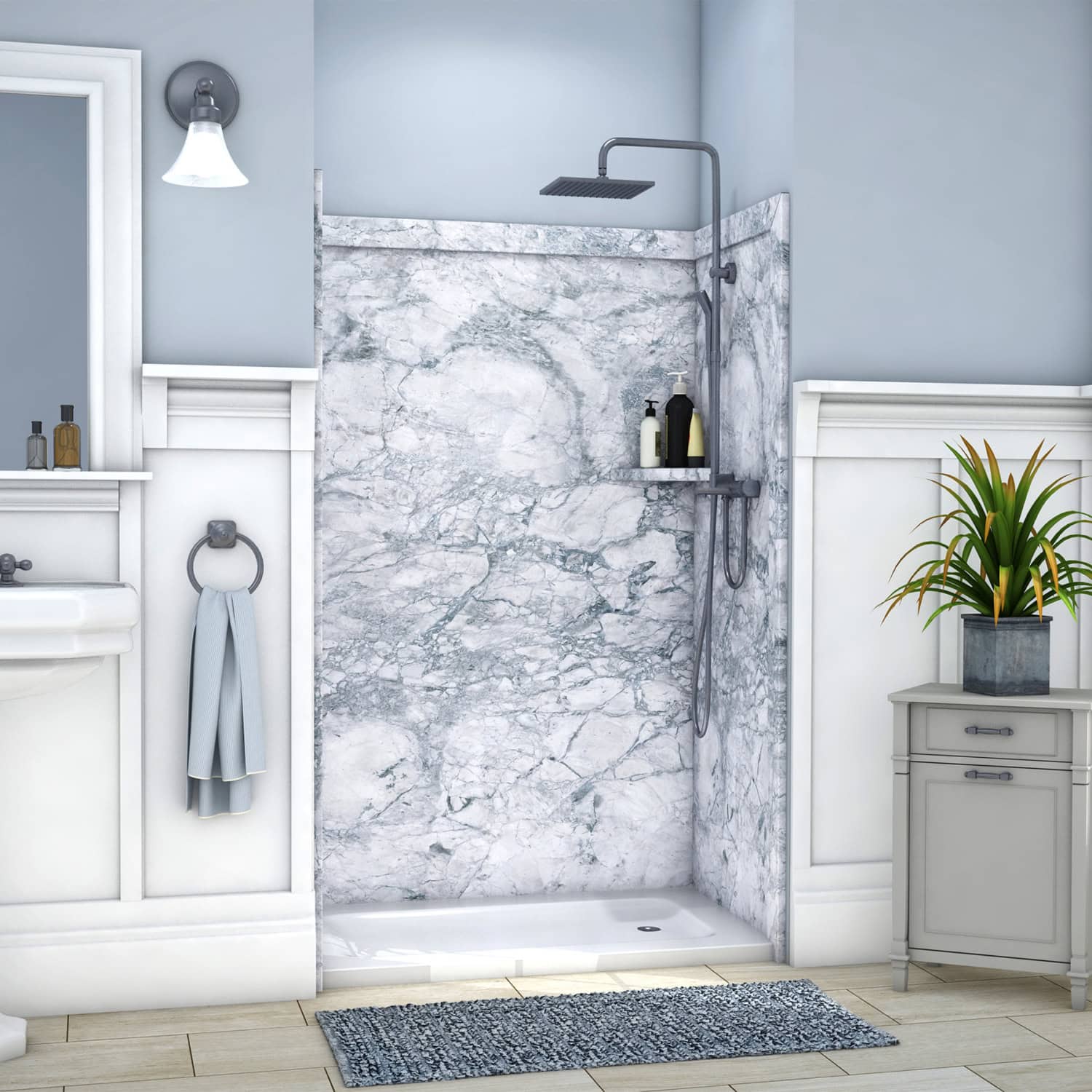 Stone-Like Shower Walls | FlexStone