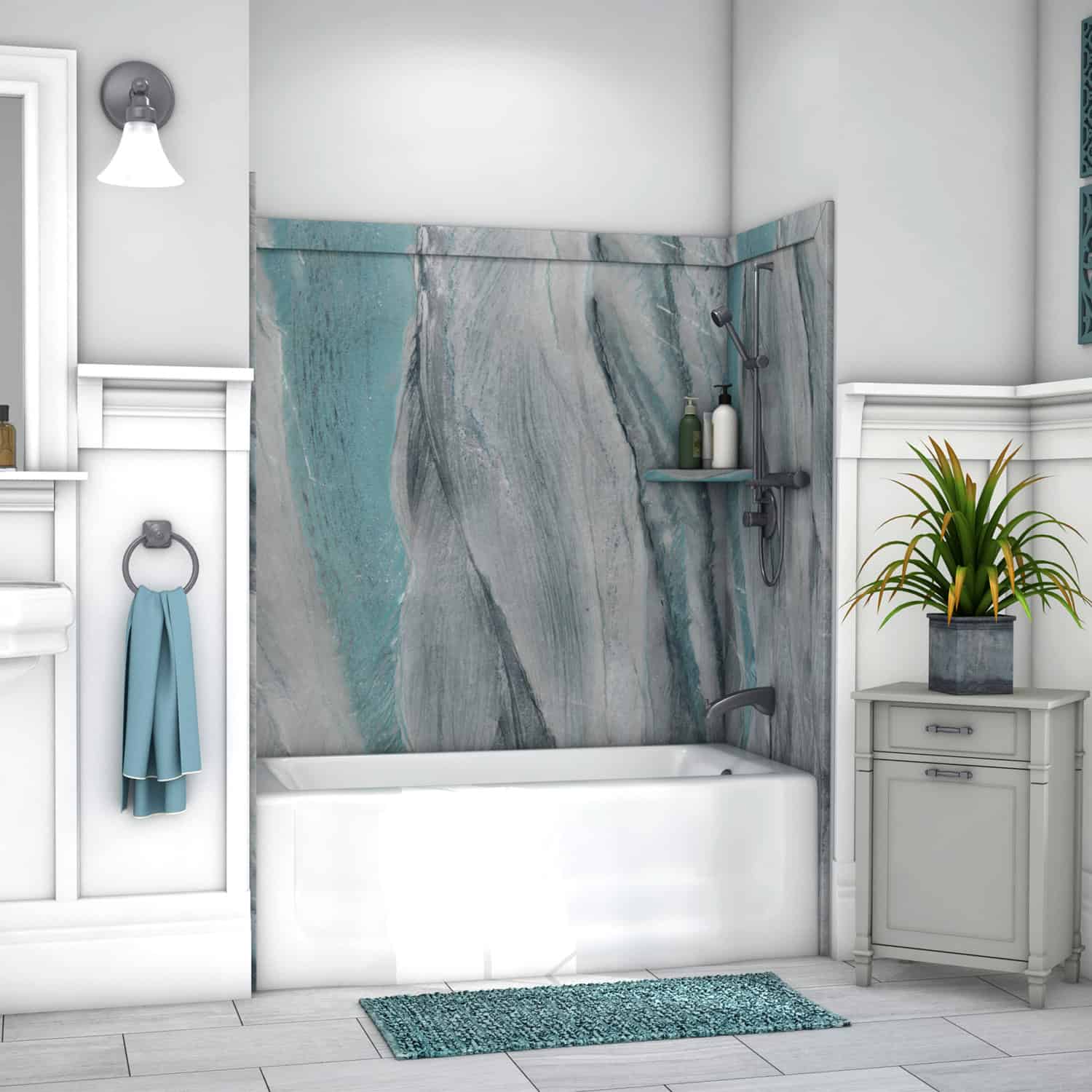 Stone-Like Shower Walls | FlexStone