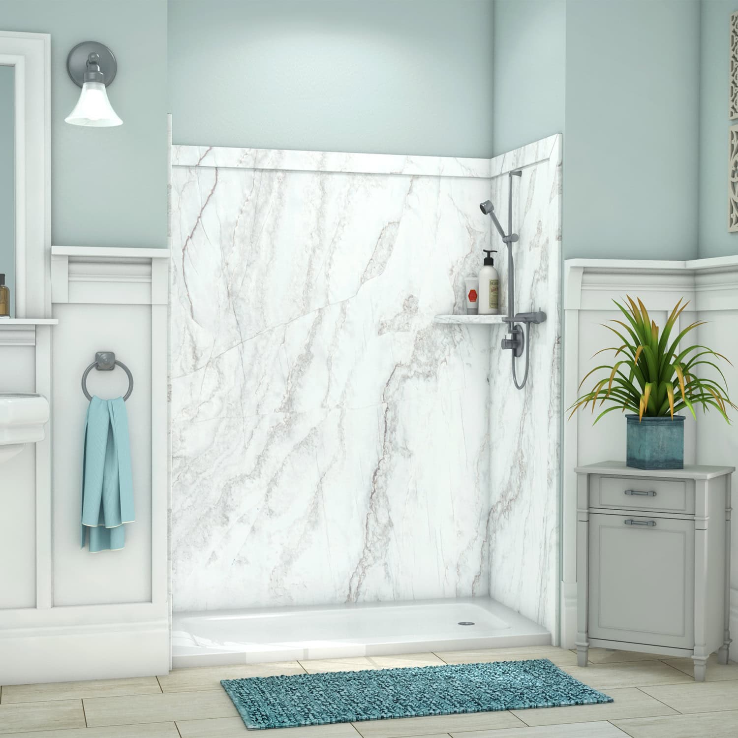 Stone-Like Shower Walls | FlexStone