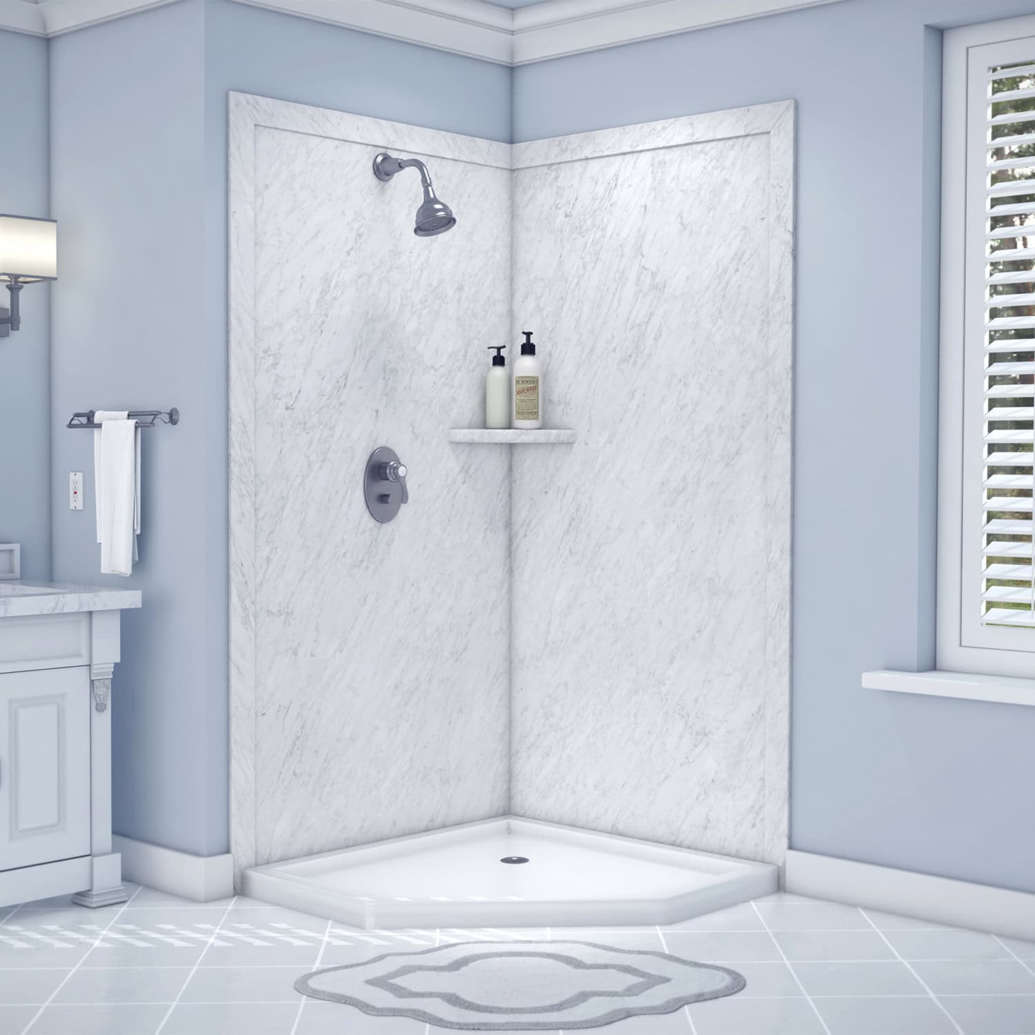 Stone-Like Shower Walls | FlexStone