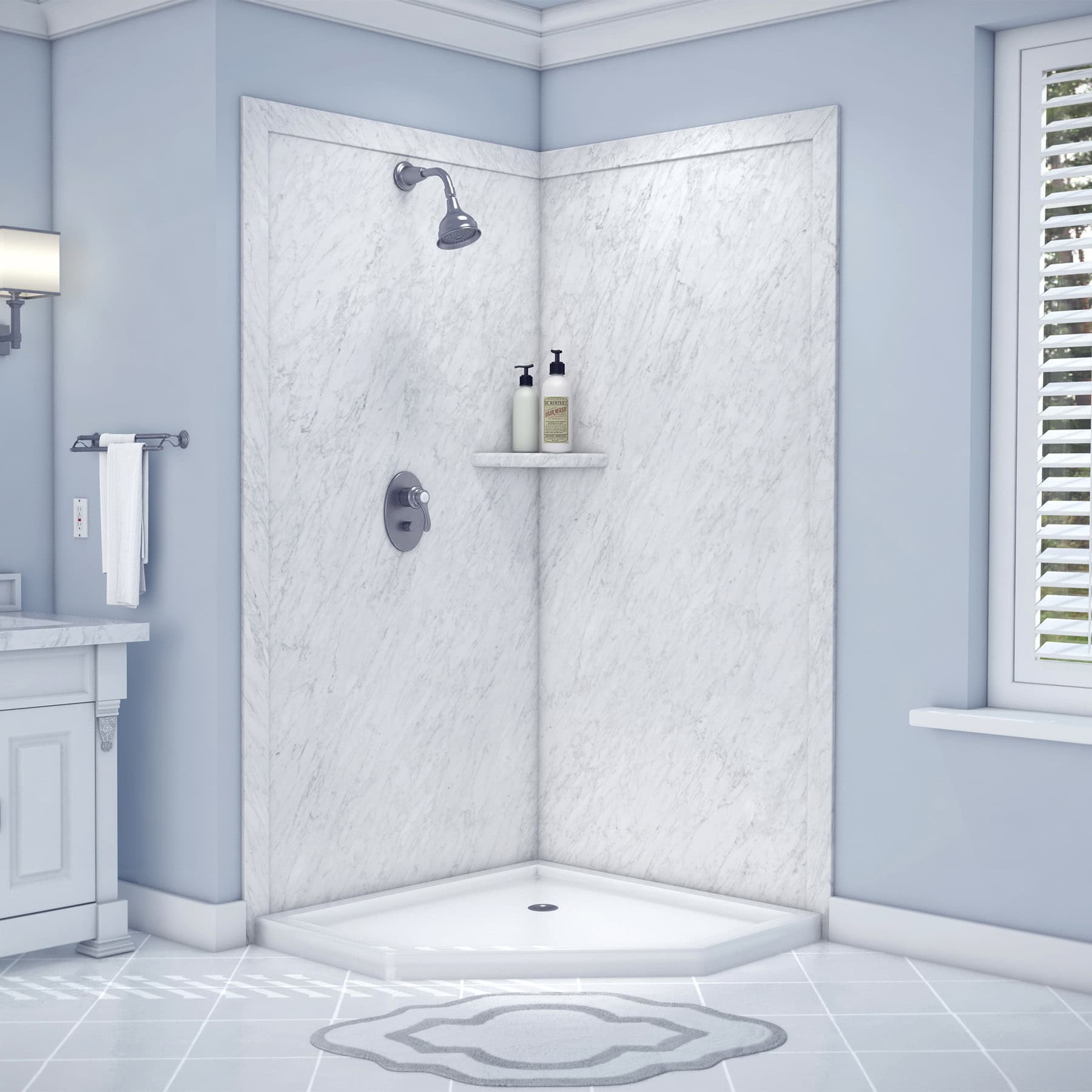 Stone-Like Shower Walls | FlexStone